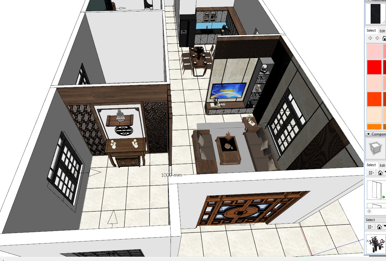 N???i th???t thi c??ng ho??n th??nh nh?? anh T??nh ch??? Lai – X??Y D???NG KCONS